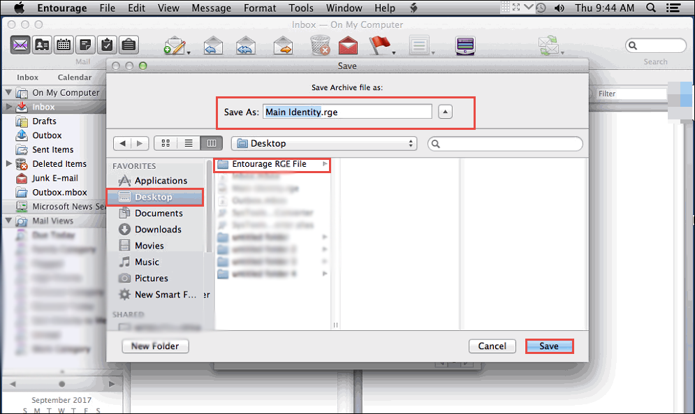 How To Extract Rge And Mbox Files From Entourage On Mac