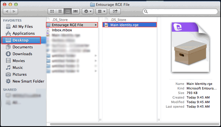 How To Extract Rge And Mbox Files From Entourage On Mac