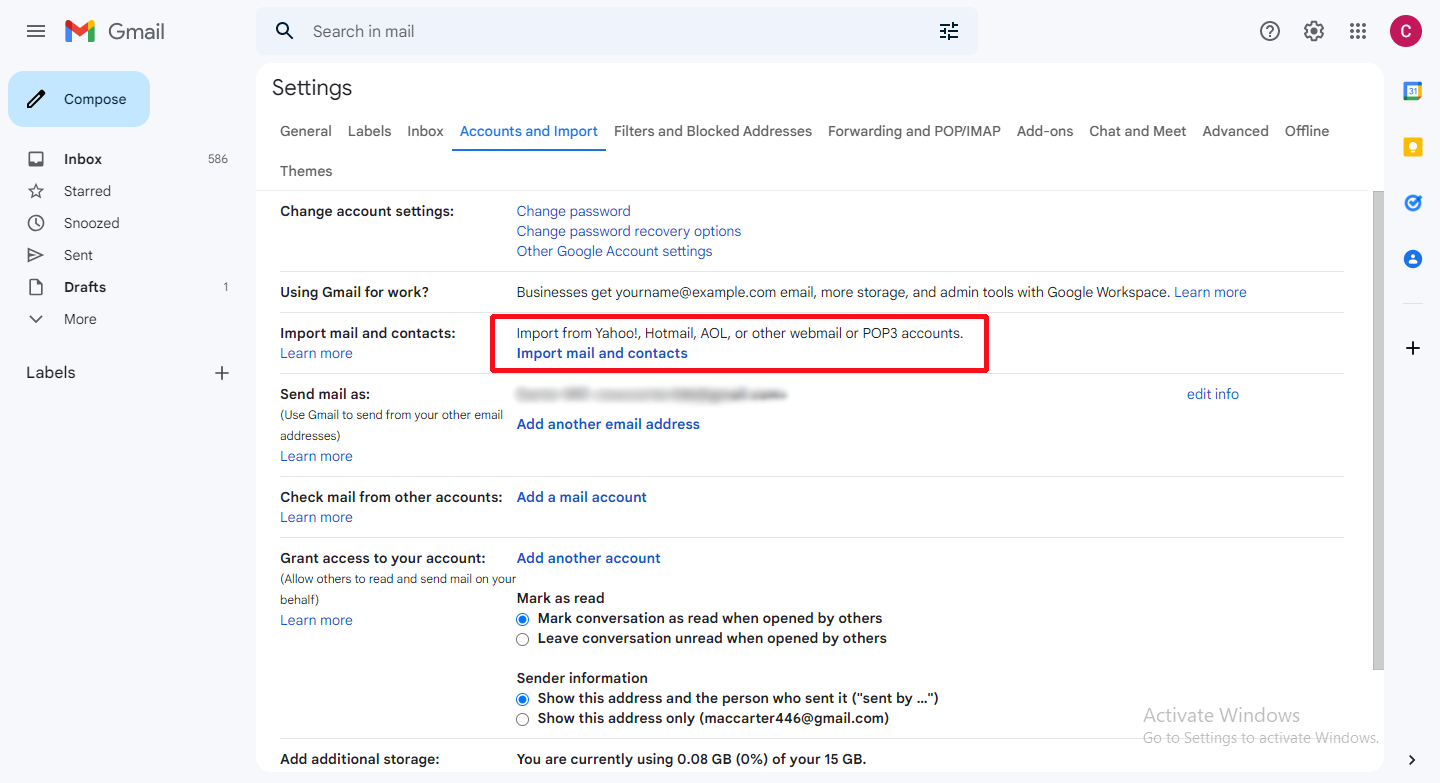 How to Add & Forward GoDaddy Email to Gmail on Mac?