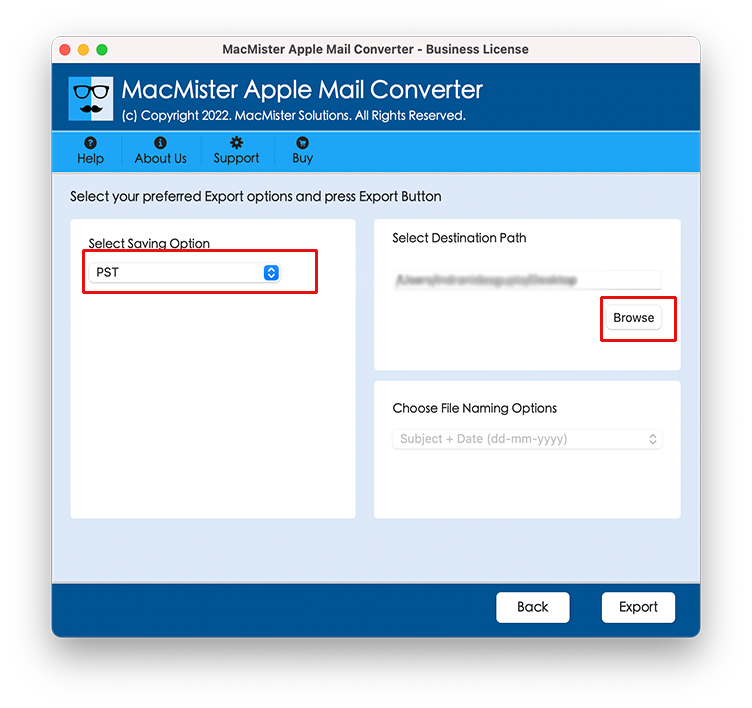 Instantly Export Apple Mail To Outlook On Mac In Bulk