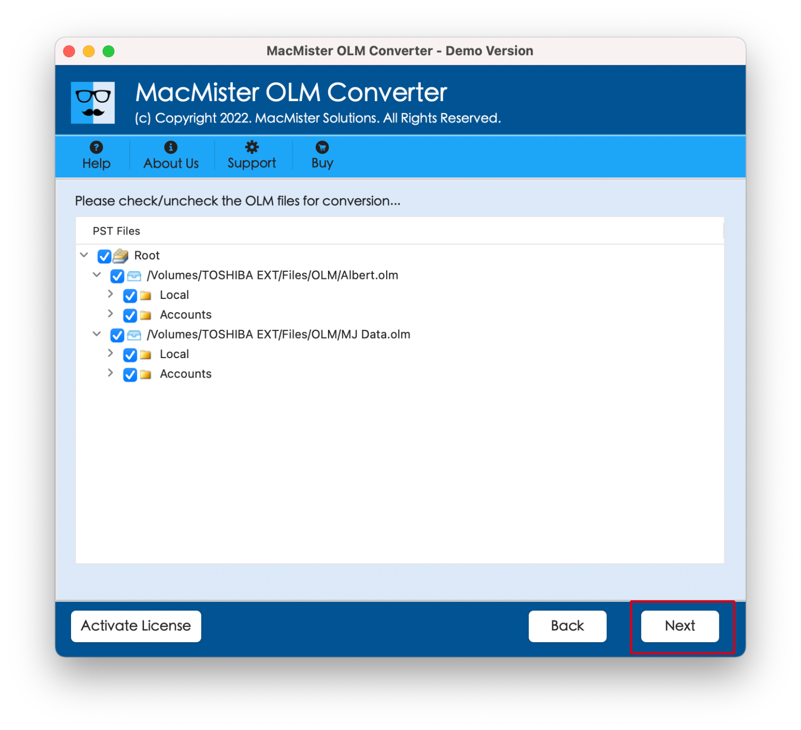 How do I Export and Save Emails from Outlook for Mac on MacBook?
