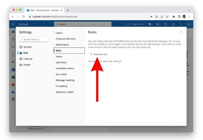 Outlook for Mac Rules are not Supported for this Account – [SOLVED]