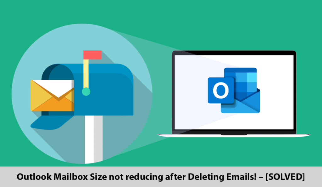 Outlook Mailbox Size not reducing after Deleting Emails! – [SOLVED 2025]