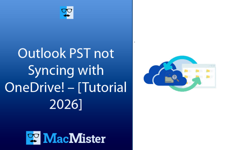 Outlook PST not Syncing with OneDrive! - [Tutorial 2026]